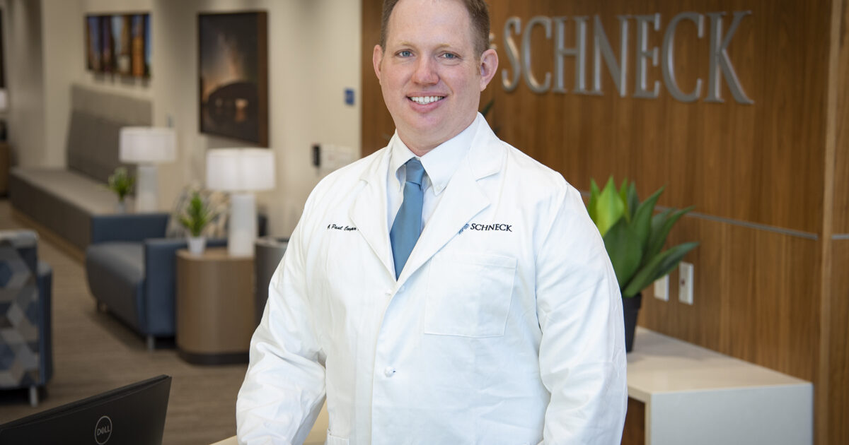 Schneck Pain Center Welcomes Dr. G. Paul… | Schneck Medical Center
