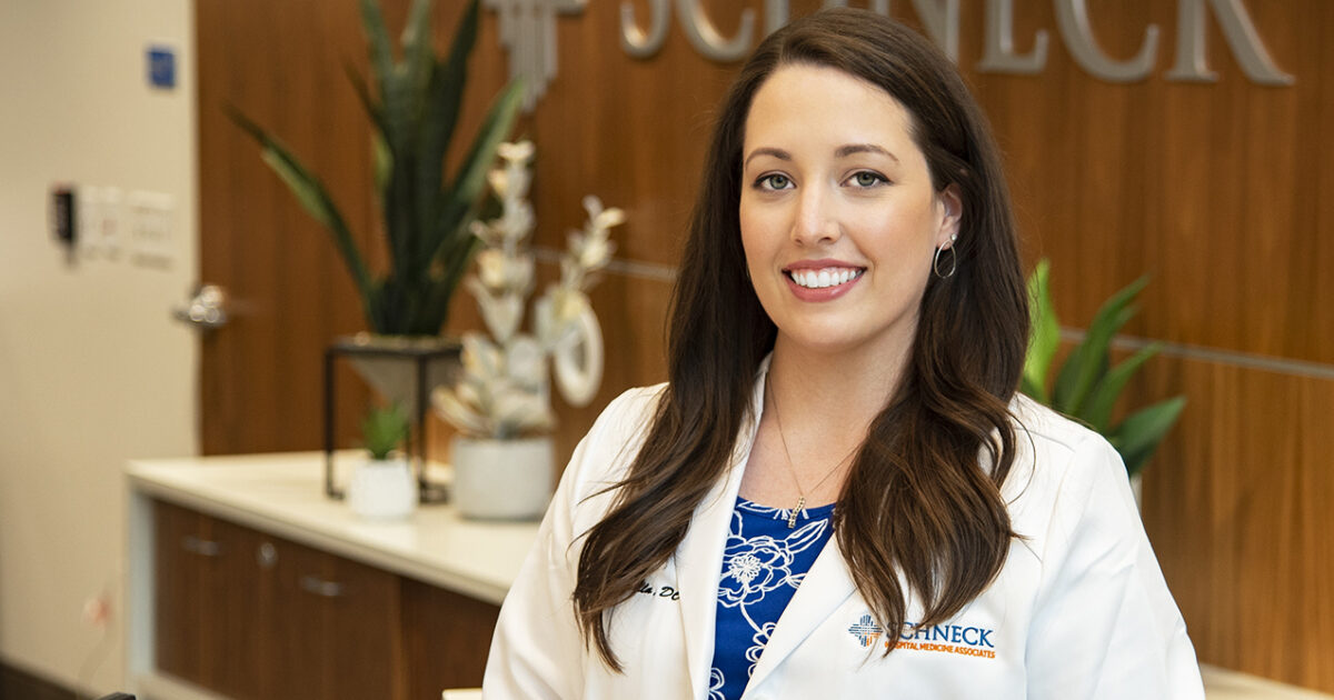Schneck Medical Center Welcomes Dr. Courtney… | Schneck Medical Center